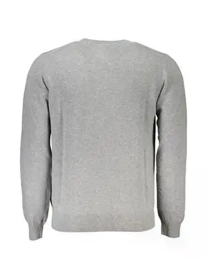 HARMONT & BLAINE Embroidered-logo Sweater - Grey