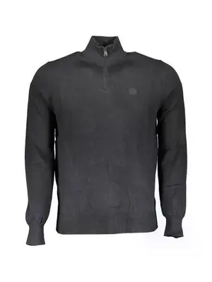 NORTH SAILS Half-zip Mock-neck Sweater - Black