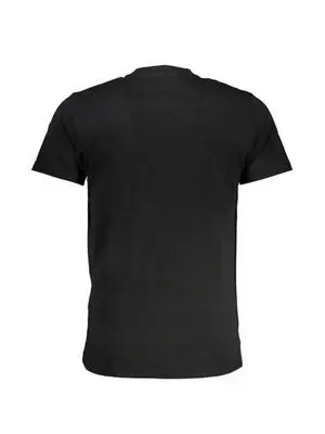 Roberto Cavalli Graphic-print Cotton T-shirt - Black