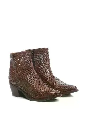 ZOLFO Woven Leather Boots
