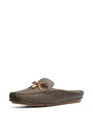 Michael Kors Greta Monogram-pattern Mules