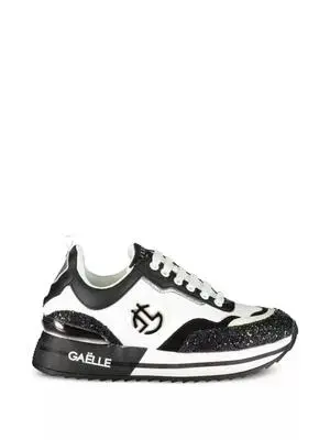 GAELLE PARIS Glitter-detail Platform Sneakers