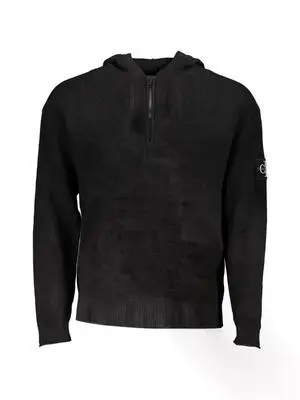 Calvin Klein Waffle-knit Half-zip Hoodie