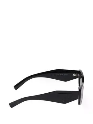 Prada Sunglasses With Triangle Logo - Black
