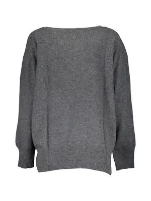 NORTH SAILS Merino Wool V-neck Sweater - Black