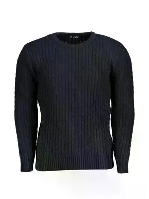 U.S. Grand Cable-knit Elbow-patch Jumper
