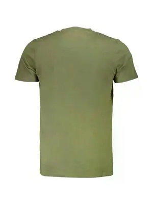 Roberto Cavalli Logo-graphic Cotton T-shirt - Green