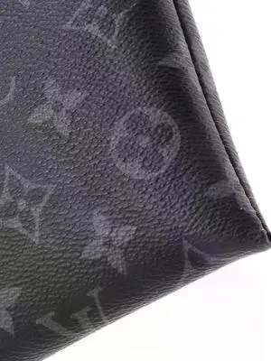 LOUIS VUITTON Discovery Pochette Monogram Eclipse Canvas Gm Pouch