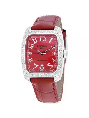 Locman Classic 32mm Watch - Red