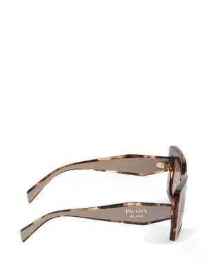Prada Sunglasses With Logo - Brown