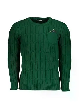 U.S. Grand Cable-knit Sweater With Pocket Detail