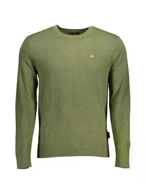 NAPAPIJRI Logo-patch Crew-neck Sweater - Green