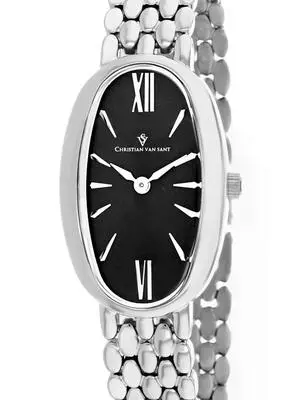 CHRISTIAN VAN SANT Lucia Pebble Bracelet 31mm Watch - Black