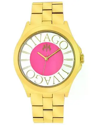 JIVAGO Gold-tone Stainless Steel Watch