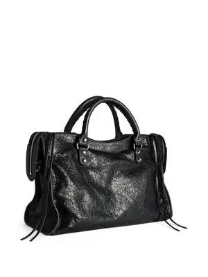 Balenciaga Medium City Tote Bag - Black