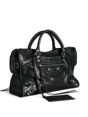 Balenciaga Medium City Tote Bag - Black