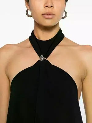 ANIYE BY Halterneck Gathered Dress