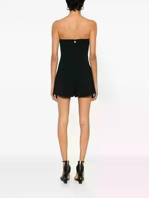 ANIYE BY Shana Fold-over Wrap Dress - Black