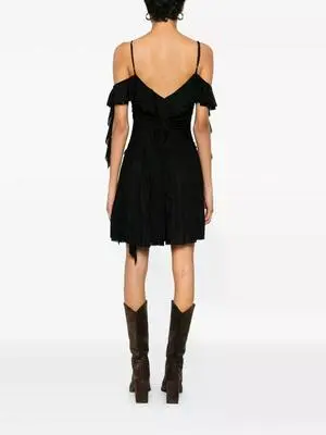 ANIYE BY Xena Ruffled Mini Dress - Black