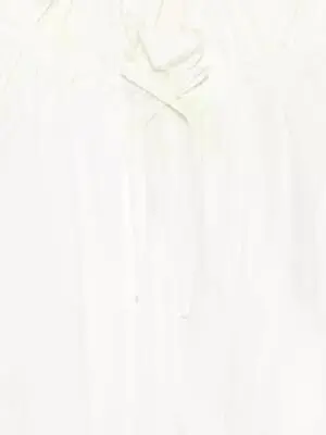 JIL SANDER Paperbag-waist Drawstring Shorts - White