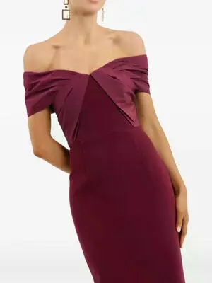 Rebecca Vallance Off-shoulder Cava Dress