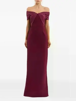 Rebecca Vallance Off-shoulder Cava Dress