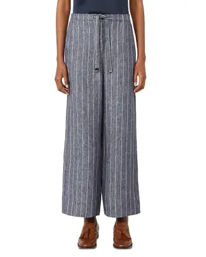 Relaxed Fit Striped Lounge Pants