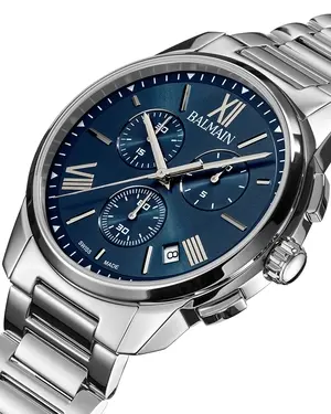 Balmain Madrigal Chronograph 42mm - Blue