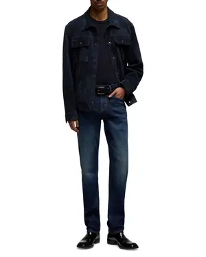 7 For All Mankind Slimmy Slim Straight Fit Jeans - Loom