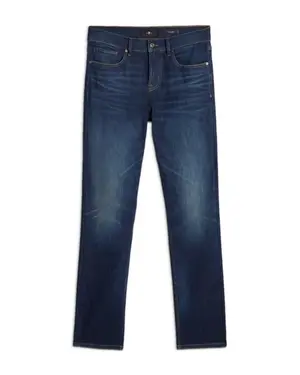7 For All Mankind Slimmy Slim Straight Fit Jeans - Loom