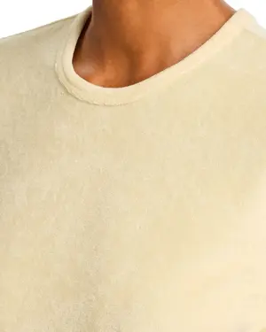 FRAME Terry Baby Tee - Lemon