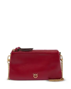 Pinko Mini Leather Crossbody - Rrq