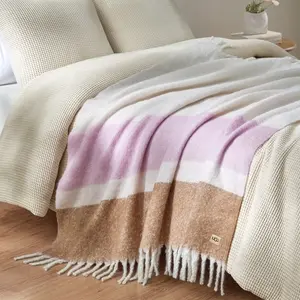 UGG Simona Faux Mohair Throw Blanket