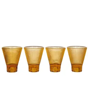 OZAIZ Zai Tumbler, Set Of 4 - Citron
