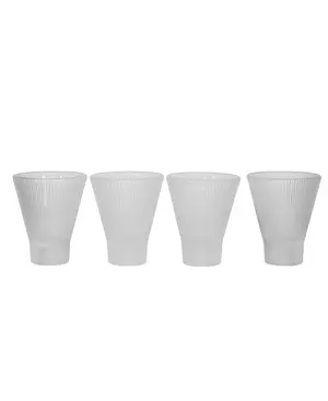 OZAIZ Zai Tumbler, Set Of 4 - Frosted