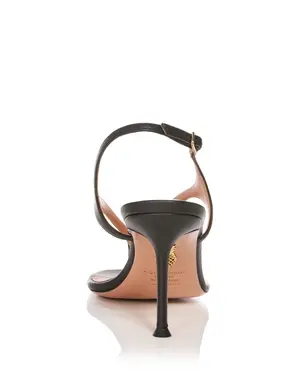 AQUAZZURA Bikini Thong Sandals - Espresso