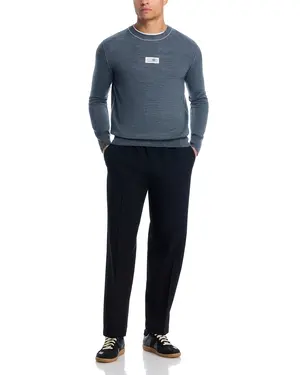MAISON MARGIELA Straight Fit Drawstring Pants - Anthracite