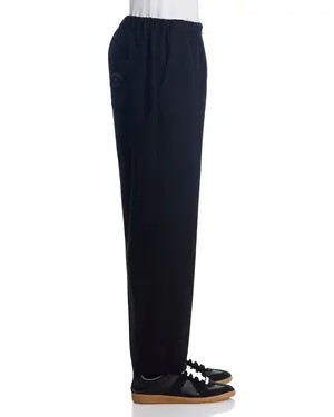 MAISON MARGIELA Straight Fit Drawstring Pants - Anthracite