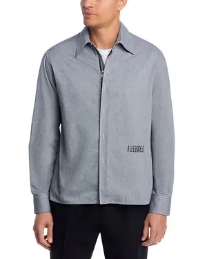 MAISON MARGIELA Long Sleeve Number Graphic Shirt