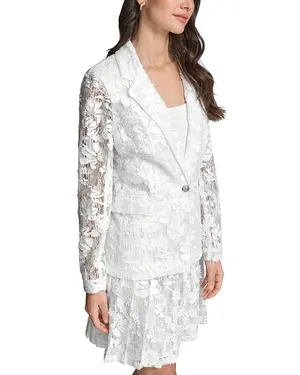 Karl Lagerfeld Paris Lace Blazer