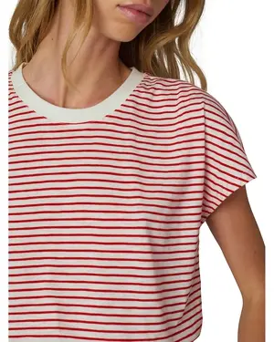 Joe's Jeans The Bubble Tee - Cherry Red