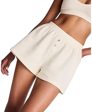 NEGATIVE Waffle Knit Short - Cream