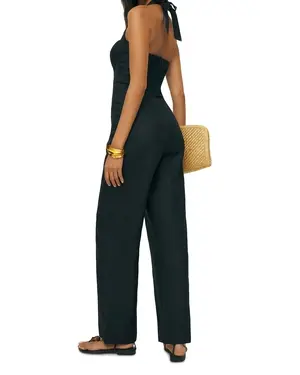REFORMATION Malika Linen Jumpsuit