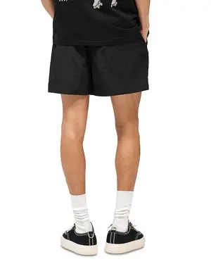 REPRESENT Washed Mesh Relaxed Fit Shorts - Black