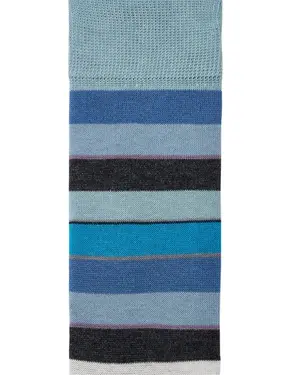 Paul Smith Stripe Crew Socks - Turquoise