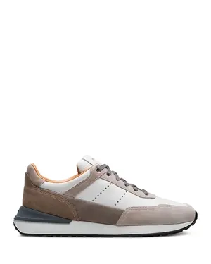 Magnanni Bravo Suede Sneakers - White