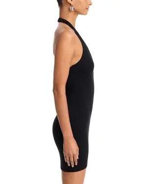 AFRM Karima Halter Neck Mini Dress