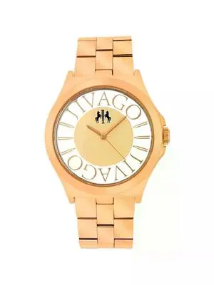 JIVAGO Rose Gold-tone 40mm Watch - Pink