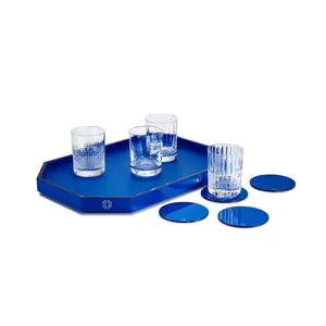 THE MARTHA, BY BACCARAT Octogone Tray, Medium