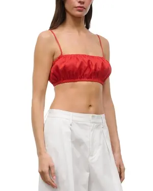 Staud Fiore Top - Rouge